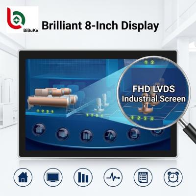 China 8 Inch TFT LCD Screen with 1200nits Brightness FHD 1920x1200 Resolution and LVDS Interface for Industrial Applications for sale