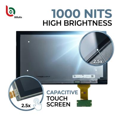 China 13.3-inch Diagonal Industrial TFT LCD Display Module with 1000nits Brightness and Capacitive Touch for sale