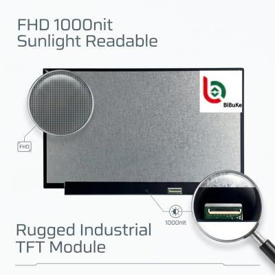 China High Brightness 15.6 inch FHD 1000nit TFT Display Module for Industrial Outdoor Rugged Applications for sale
