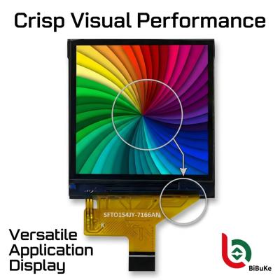 China 1.54 Inch Square IPS TFT LCD Screen with 240x240 Resolution and SPI Interface for sale