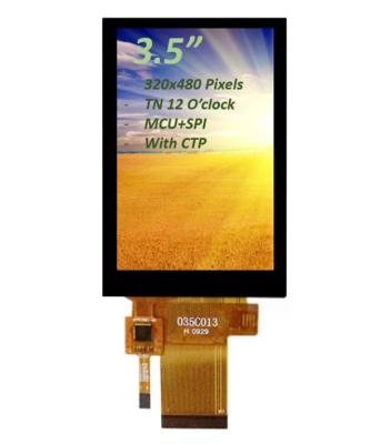 China 3.5 Inch TFT LCD Display with ILI9488 Driver and Capacitive Touch Panel for Embedded Devices for sale