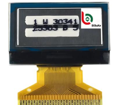 China 0.96 Inch 128x64 Resolution OLED Display Module with SPI Interface for High Contrast and Low Power Consumption for sale