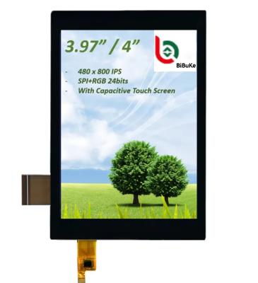 China SPI RGB IPS 4 Inch TFT LCD Display With Capacitive Touch Screen for sale