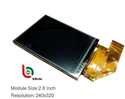 China 2.8 Inch 240x320 TFT LCD Display with ILI9341 IC and RGB/MCU Interface Touch Screen Module for sale