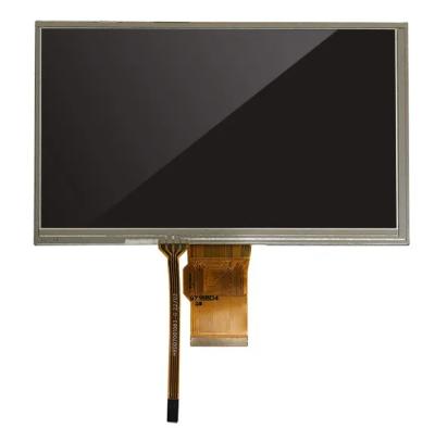China 7 Inch 800x480 Dots RGB 24 Bit TFT LCD Display With Resistive Touch Panel for sale