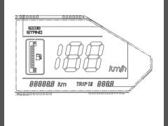 Customized LCD display screens of different styles