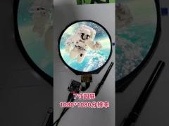 Προσαρμοσμένη 2.76 στρογγυλή TFT LCD οθόνη με 550nits και 480 * 480 ανάλυση
