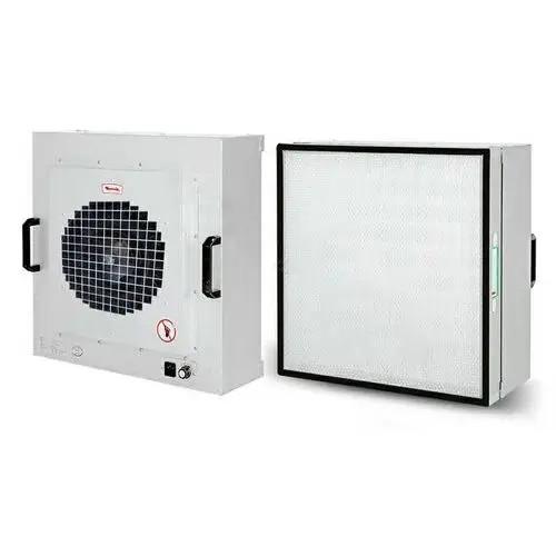 SUS304 Reverse Flow Fan Filter Unit 600m3/H External Static Pressure High Efficiency