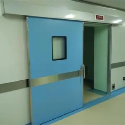 Cina Materiale chiuso ermeticamente di acciaio inossidabile delle porte dell'ospedale del bianco sporco in vendita