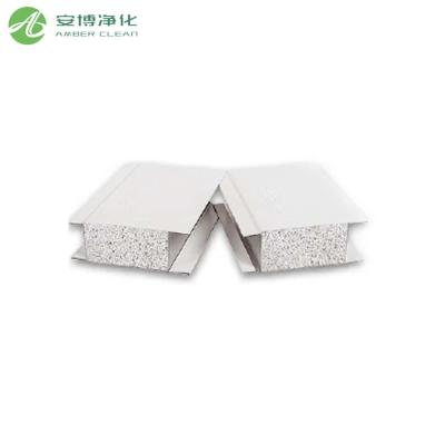 China 80KG/㎡ 75mm EPS Sandwich Wall Panel for ISO Cleanroom for sale