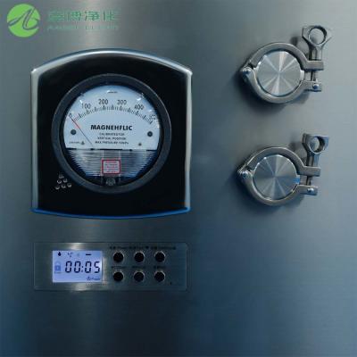 China AMBER SUS304 Passagens de Sala Limpa de Fluxo Laminar com Intertravamento Mecânico à venda