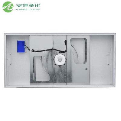 China HEPA Filtration Coat Steel Material Cleanroom Fan Filter Units for sale