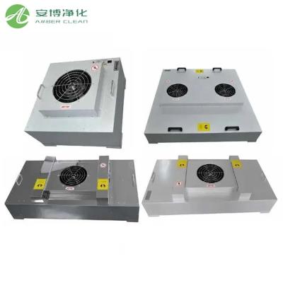 China HEPA Filtration Coat Steel Material Cleanroom Fan Filter Units for sale