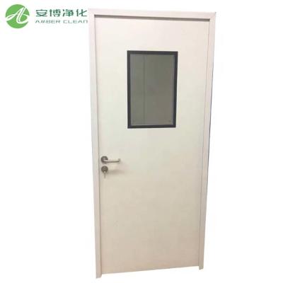 China 50mm Steel Fire Doors for Hospitals with Observation Window Hospital Fire Doors for sale