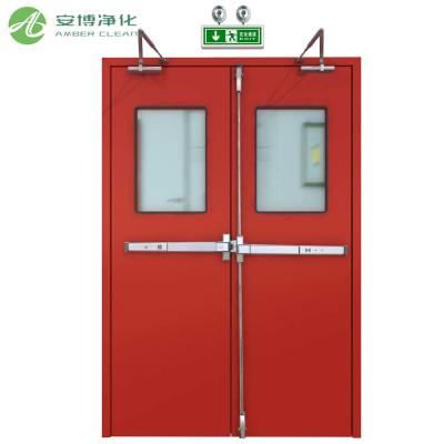 China AMBER Stainless Steel Fire Doors Have High Safety Levels Used In Hospitals for sale