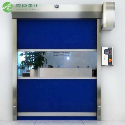 China SS304 Door Frame PVC Fast Industrial Roller Shutter Doors Sensor Switch for sale