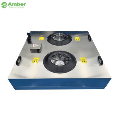 China Galvanized Steel Sheet Dual-Fan FFU With Differential Pressure Sensor for sale