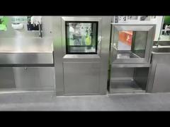 Caixa de passagem de aço inoxidável com esterilização UV.