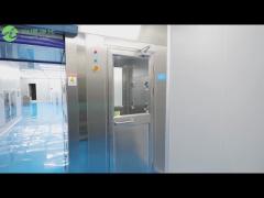 stanza pulita della cascata di particelle