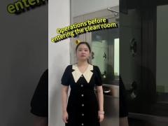 AMBER ISO Standard Stainless Steel Person Air Shower Clean Room