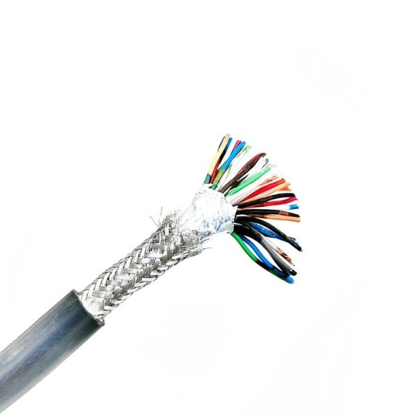 Quality UL20276 60P×24AWG Semiconductor Cable Tinned Copper Stranded Cable With PE Insulation PVC Jacket for sale