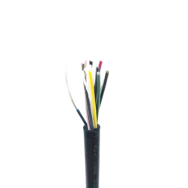 Quality 300V Bare Copper Stranded Cable UL20549 3P×0.25mm2 Robot Cable for sale