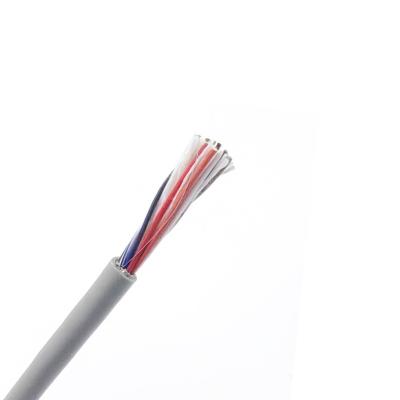 China UL20276 25P×24AWG Solid Bare Copper Cable With PE Insulation / PVC Jacket for sale