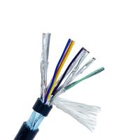 China UL20276 25P×24AWG Solid Bare Copper Cable With PE Insulation / PVC Jacket for sale