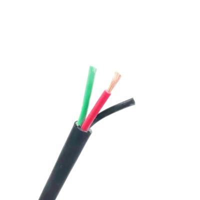 China TC-ER 3C×10AWG Industrial Cable Bare Copper Stranded Wire With XLPE Insulation / XLPE Jacket FT1 for sale
