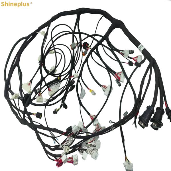 Quality Machining Custom Heavy Duty Connector Wiring Harness , Mechanical Wiring Harness for sale