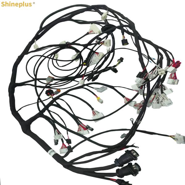Quality Machining Custom Heavy Duty Connector Wiring Harness , Mechanical Wiring Harness for sale