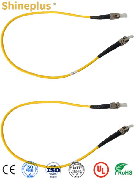 Quality Yellow Industrial Wiring Harness 300mm Multimode Fiber Cable Wire for sale