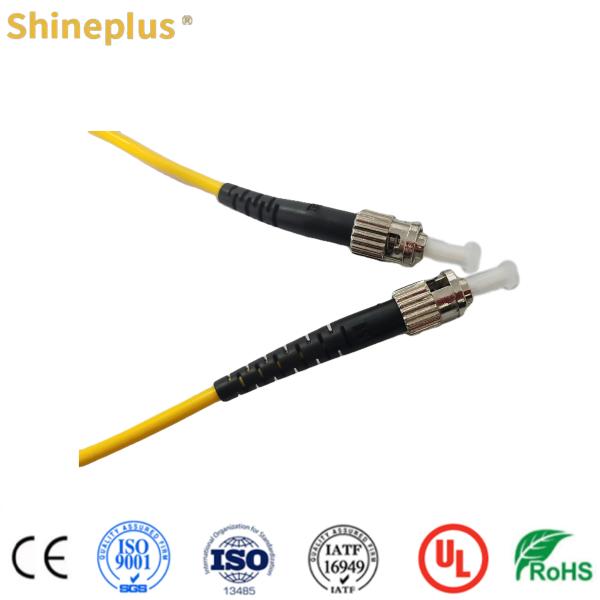 Quality Yellow Industrial Wiring Harness 300mm Multimode Fiber Cable Wire for sale