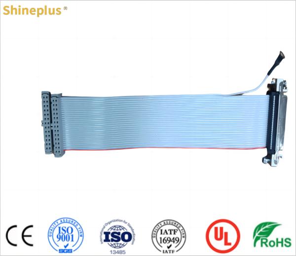 Quality 3m Gray Waterproof Flexible Wiring Harness , 3m Series Industrial Cable Harness for sale