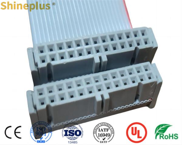 Quality 3m Gray Waterproof Flexible Wiring Harness , 3m Series Industrial Cable Harness for sale
