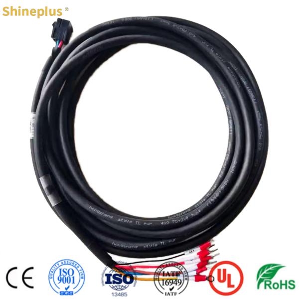 Quality 1gbps Transmission Robot Wiring Harness Tin Plating Flexible Wiring Harness for sale