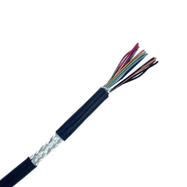 Quality UL2464 15P×0.22mm2 Robot Cable Bare Copper Stranded Wire 300V for sale