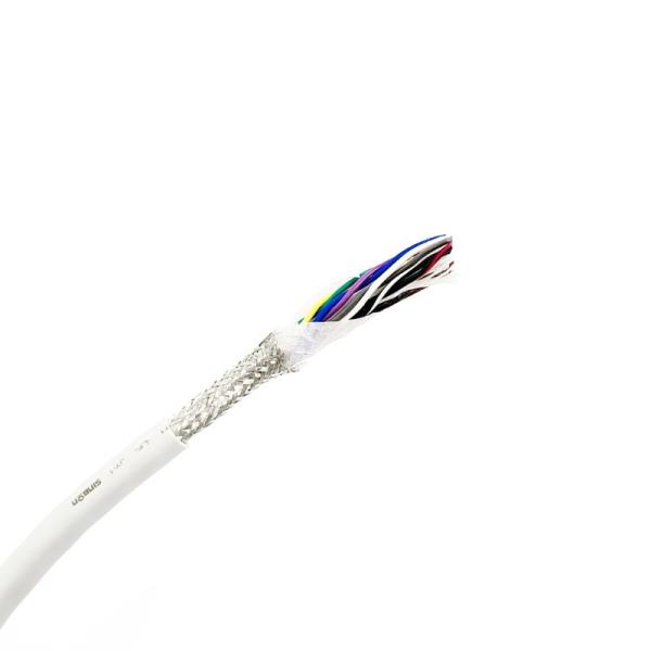 Quality UL20549 4P×0.34mm2 Robot Cable Tinned Copper Stranded With PVC Insulation / TPU for sale