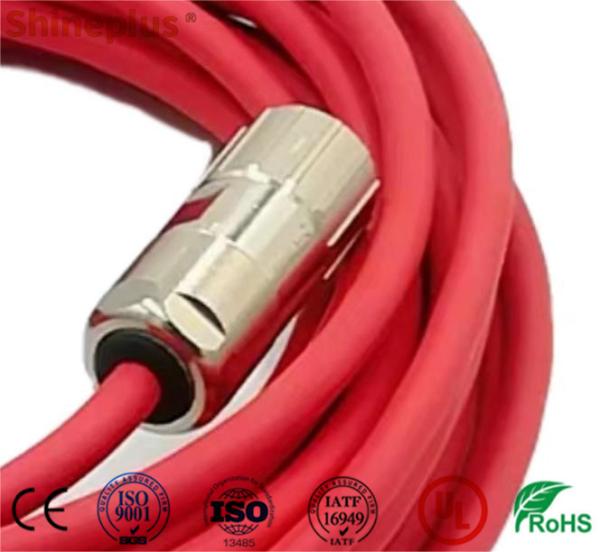 Quality Custom Red Flexible Wiring Harness 600V With PUR Jacket OEM ODM for sale