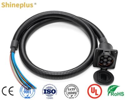 China 2000V IP67 High Voltage Charging Wire Harness, Supports 16A 32A 63A Options for sale