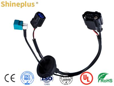 China Easy Installation Fakra Harness HD Laser Radar Reverse Image Automotive Wiring Harness for sale
