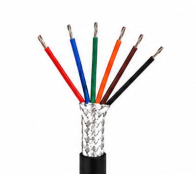 China 6C 20AWG UL2464 Industrial Cable Tinned Copper Stranded PVC Insulation PVC Jacket 300V for sale