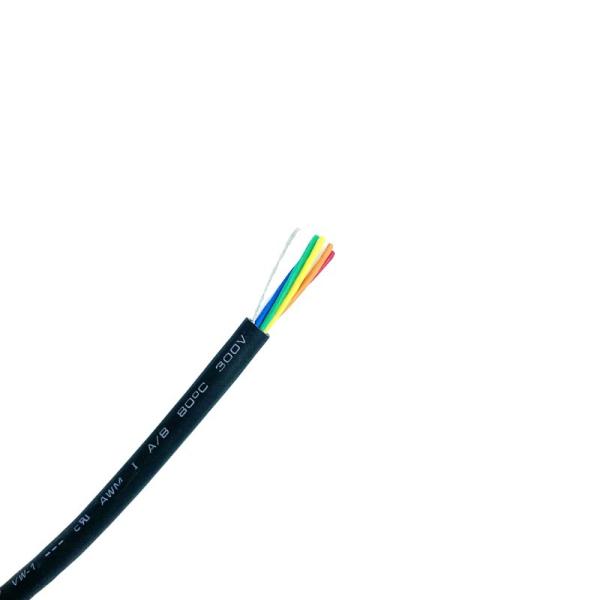 Quality UL20549 8C×26AWG Copper Wire Cable With SR-PVC Insulation / PU Jacket for sale