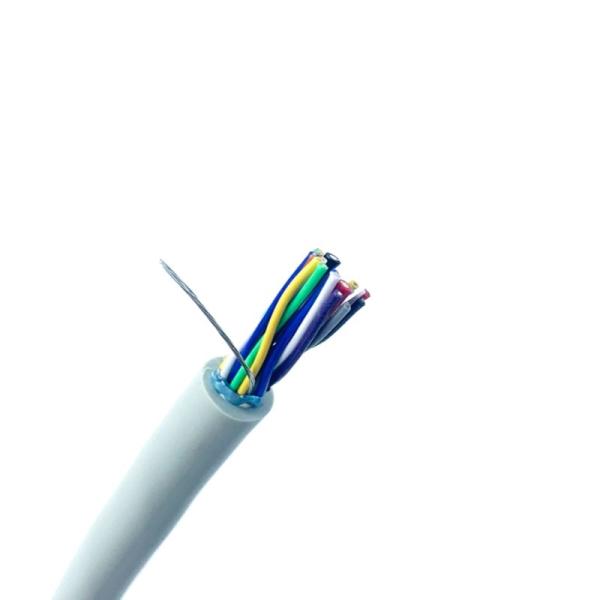 Quality 10C 24AWG Industrial Cable Tinned Copper Stranded SR-PVC Insulation PVC Jacket for sale