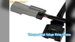High Voltage 600mm Automotive Wiring Harness Waterproof