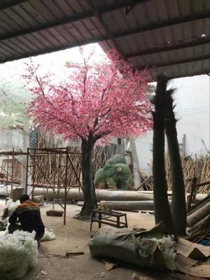 China Hot selling Different shape artificial tree artificial peach blossom tree artificial wishing flower tree for sale