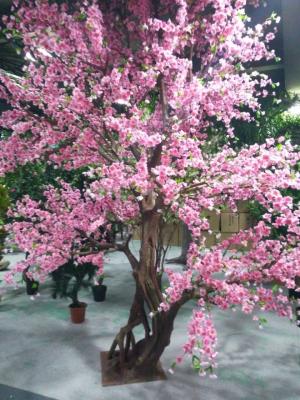 China 2017 new best-selling Manufacturer lifelike artificial peach flower blossom tree for wedding decoration for sale