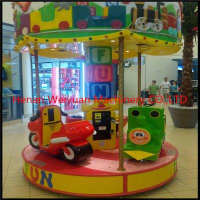China factory sale Mini 3 Seats Carousel Horse , Kids Carousel for Sale for sale