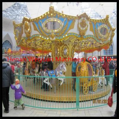 China rides game 24 seats big luxury carousel horse for sale for sale