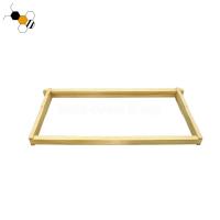 China Uncoated Pine 48.3*44.8*23.2cm Assembled Deep Hive Frames for sale